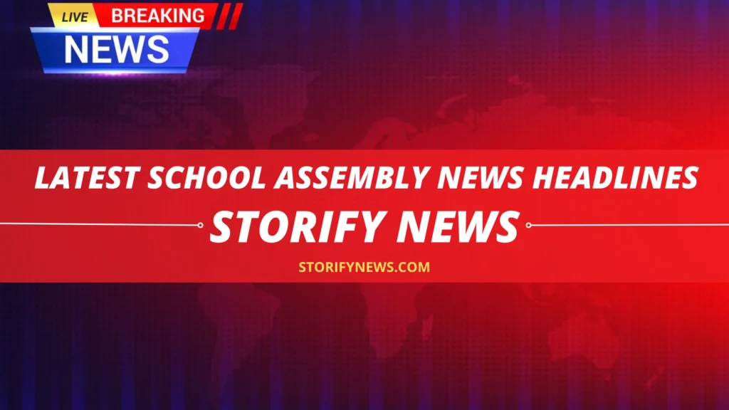 Today's News Headlines In English School Assembly