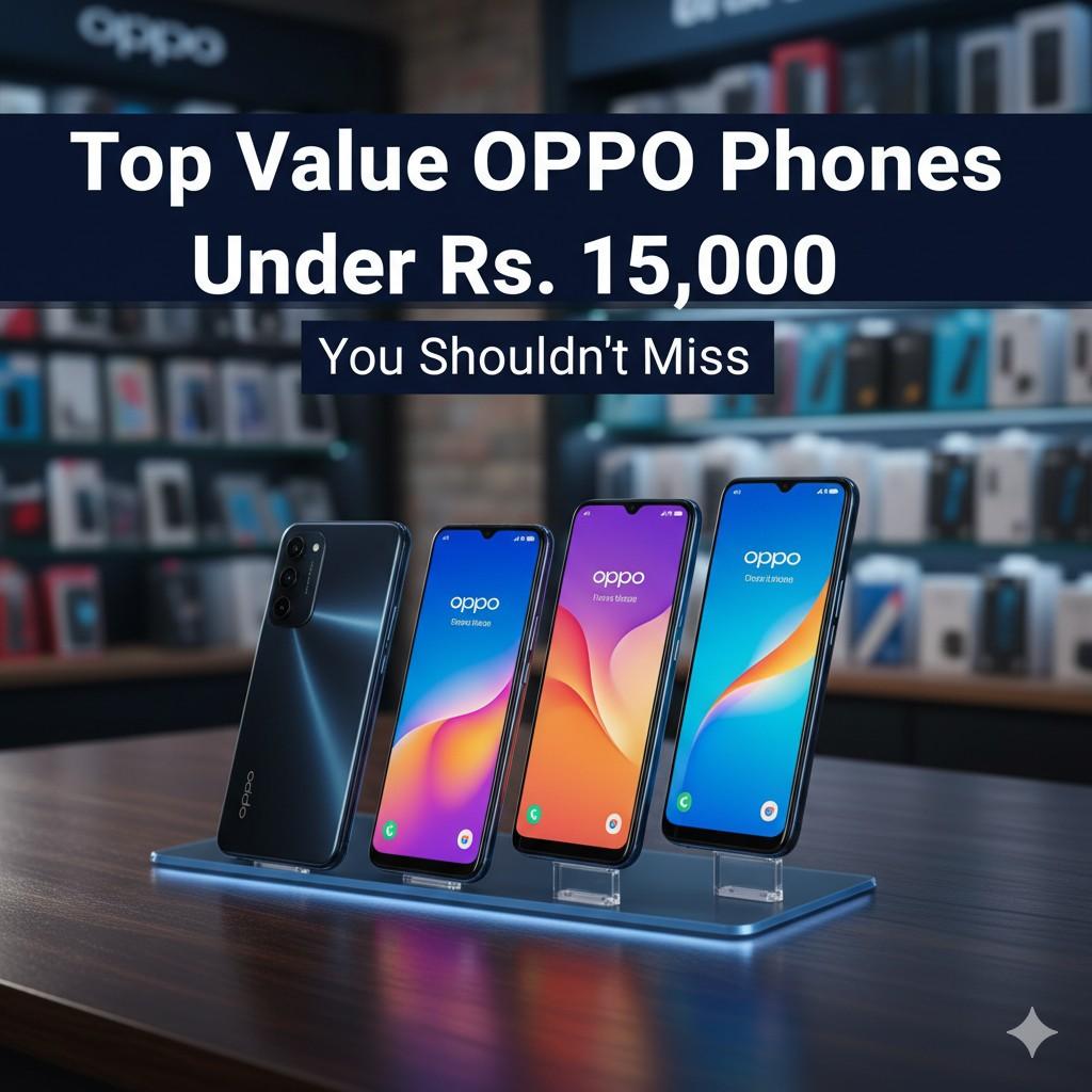 Top Value OPPO Phones Under Rs. 15,000 You Shouldn’t Miss