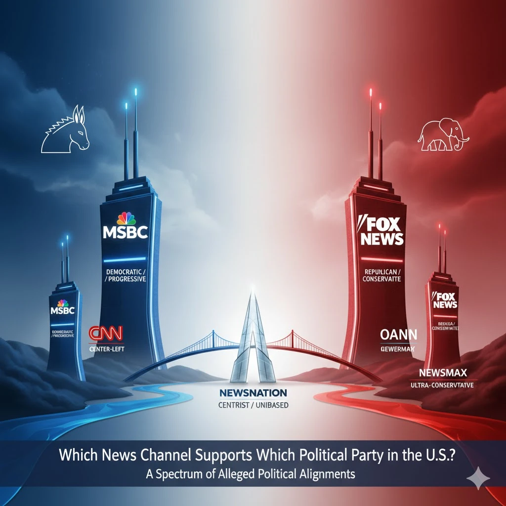 Which News Channel Supports Which Political Party In The U.S ...